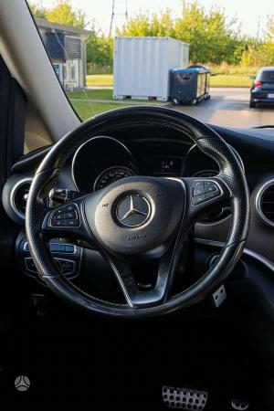 Black Mercedes-Benz V 250 2016 in Panevezys, with an engine capacity of 2.14 L and mileage of 301 thousand km for 26500 €, photo 13 on AUTOMOTO.COM.LV