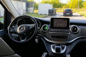 Black Mercedes-Benz V 250 2016 in Panevezys, with an engine capacity of 2.14 L and mileage of 301 thousand km for 26500 €, photo 17 on AUTOMOTO.COM.LV
