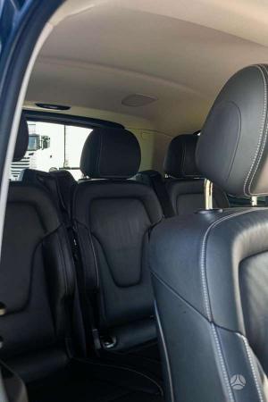 Black Mercedes-Benz V 250 2016 in Panevezys, with an engine capacity of 2.14 L and mileage of 301 thousand km for 26500 €, photo 25 on AUTOMOTO.COM.LV
