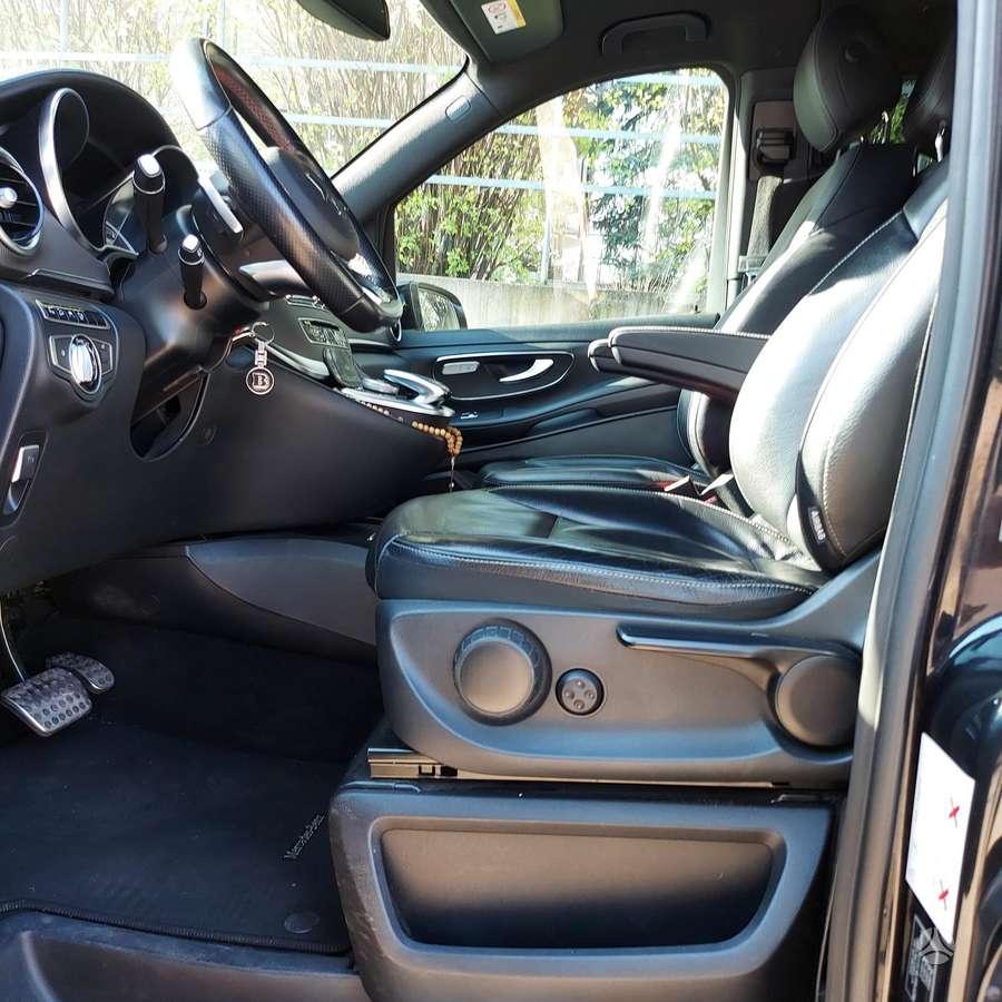 Melns Mercedes-Benz V 250 2016 Rīga, ar dzinēja tilpumu 2.20 L un nobraukumu 179 tūkst. km par 23999 €, foto 11 vietnē AUTOMOTO.COM.LV