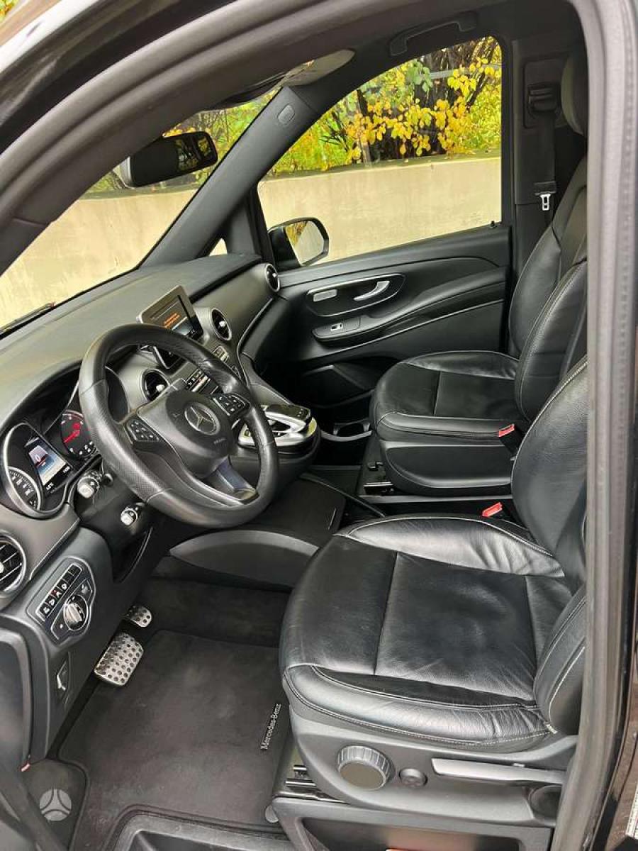 Melns Mercedes-Benz V 250 2016 Rīga, ar dzinēja tilpumu 2.20 L un nobraukumu 179 tūkst. km par 23999 €, foto 18 vietnē AUTOMOTO.COM.LV