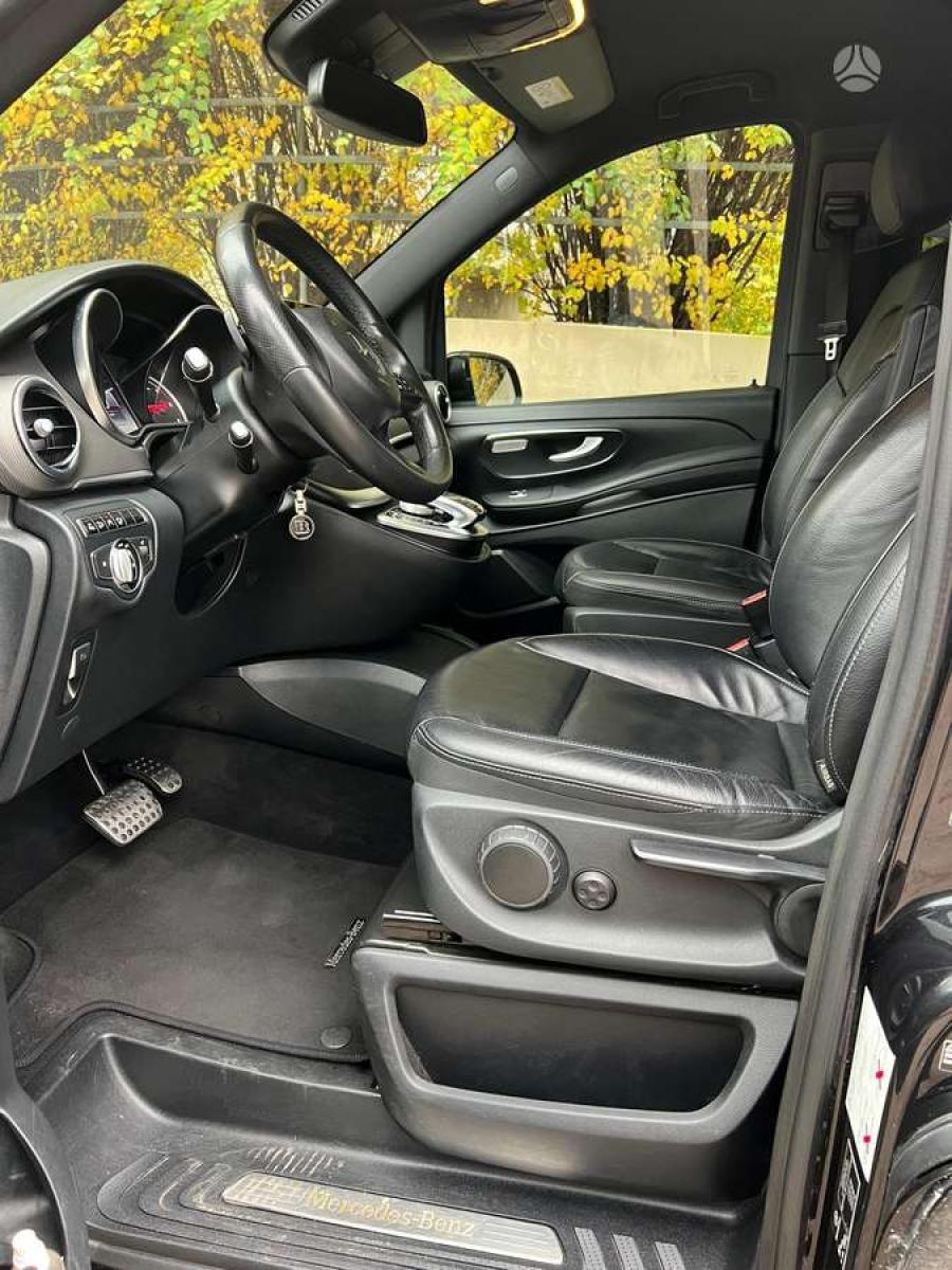 Melns Mercedes-Benz V 250 2016 Rīga, ar dzinēja tilpumu 2.20 L un nobraukumu 179 tūkst. km par 23999 €, foto 19 vietnē AUTOMOTO.COM.LV