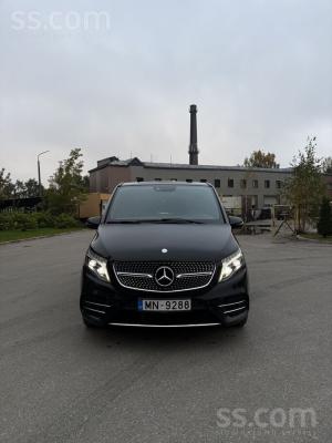 Melns Mercedes-Benz V 250 2016 Rīga, ar dzinēja tilpumu 2.10 L un nobraukumu 326 tūkst. km par 22500 €, foto 3 vietnē AUTOMOTO.COM.LV