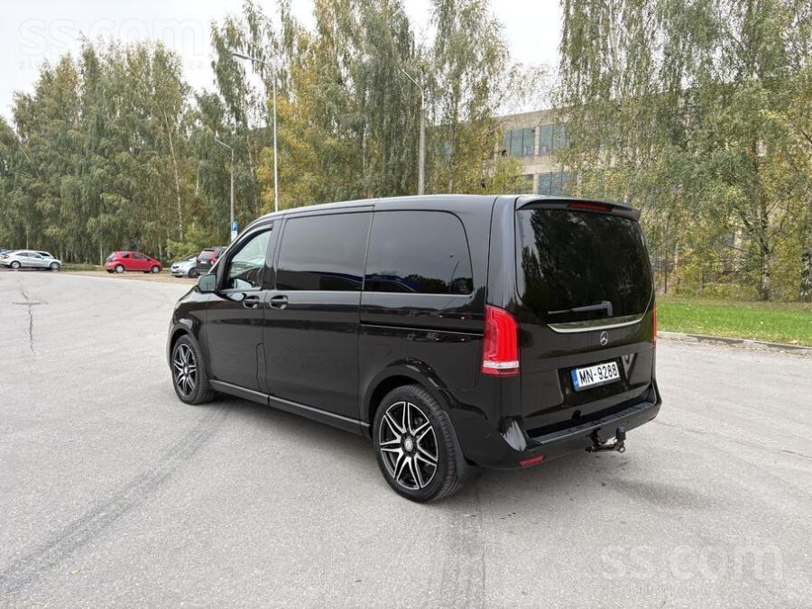 Melns Mercedes-Benz V 250 2016 Rīga, ar dzinēja tilpumu 2.10 L un nobraukumu 326 tūkst. km par 22500 €, foto 7 vietnē AUTOMOTO.COM.LV