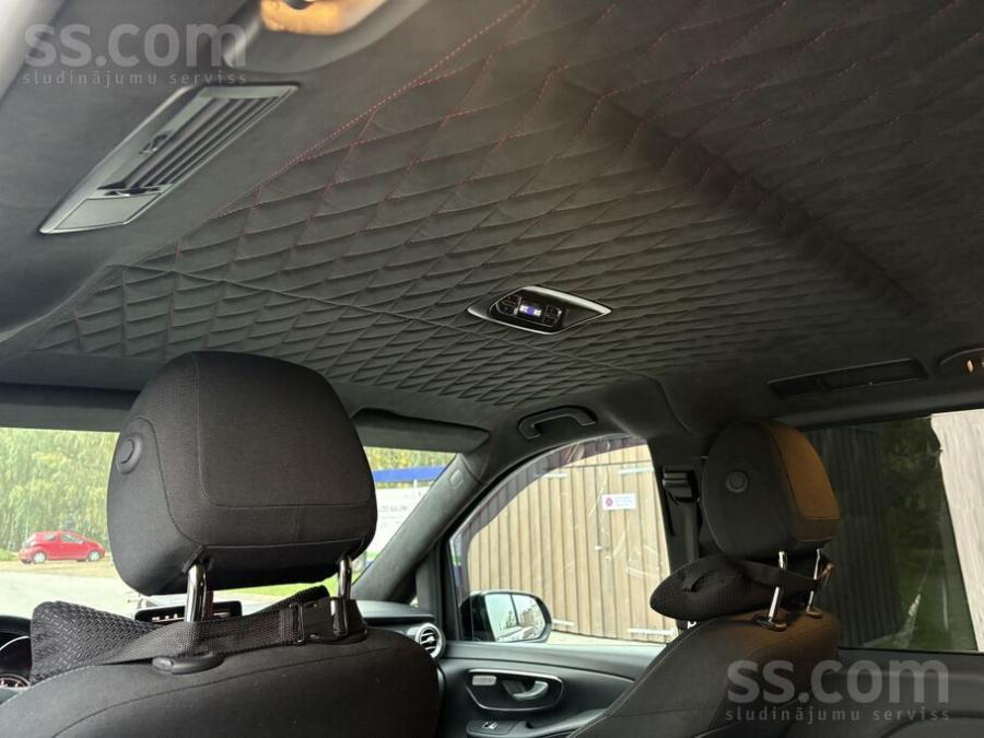 Melns Mercedes-Benz V 250 2016 Rīga, ar dzinēja tilpumu 2.10 L un nobraukumu 326 tūkst. km par 22500 €, foto 12 vietnē AUTOMOTO.COM.LV