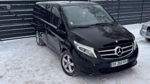 Melns Mercedes-Benz V 250 2017 Jonava, ar dzinēja tilpumu 2.14 L un nobraukumu 320 tūkst. km par 16850 €, foto  vietnē AUTOMOTO.COM.LV