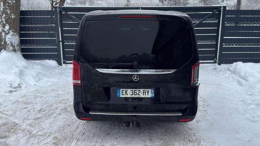 Melns Mercedes-Benz V 250 2017 Jonava, ar dzinēja tilpumu 2.14 L un nobraukumu 320 tūkst. km par 16850 €, foto 6 vietnē AUTOMOTO.COM.LV