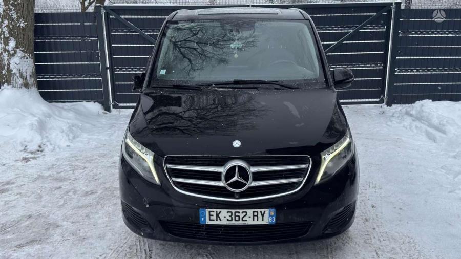 Melns Mercedes-Benz V 250 2017 Jonava, ar dzinēja tilpumu 2.14 L un nobraukumu 320 tūkst. km par 16850 €, foto 10 vietnē AUTOMOTO.COM.LV