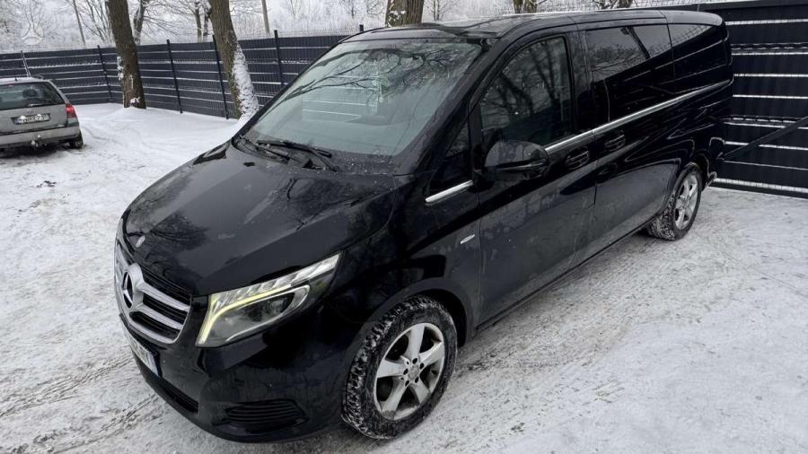 Melns Mercedes-Benz V 250 2017 Jonava, ar dzinēja tilpumu 2.14 L un nobraukumu 320 tūkst. km par 16850 €, foto 11 vietnē AUTOMOTO.COM.LV