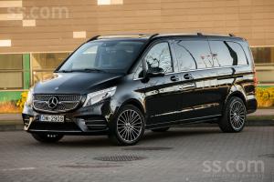 Melns Mercedes-Benz V 250 2017 Rīga, ar dzinēja tilpumu 2.00 L un nobraukumu 0 tūkst. km par 25800 €, foto  vietnē AUTOMOTO.COM.LV