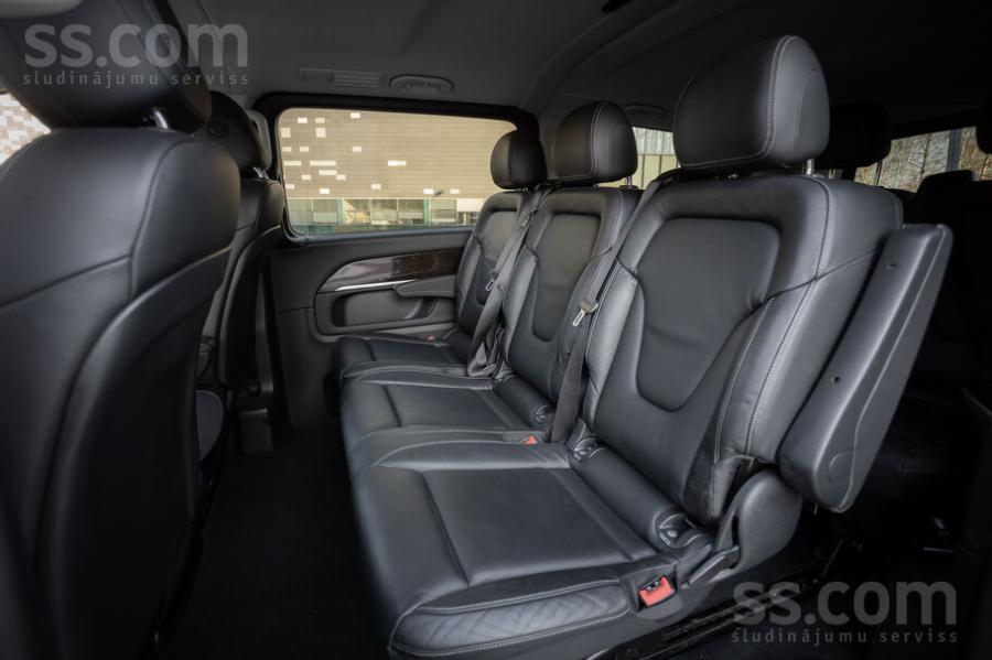 Melns Mercedes-Benz V 250 2017 Rīga, ar dzinēja tilpumu 2.00 L un nobraukumu 0 tūkst. km par 25800 €, foto 15 vietnē AUTOMOTO.COM.LV