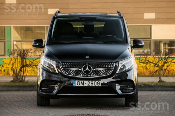 Melns Mercedes-Benz V 250 2017 Rīga, ar dzinēja tilpumu 2.00 L un nobraukumu 0 tūkst. km par 25800 €, foto 2 vietnē AUTOMOTO.COM.LV