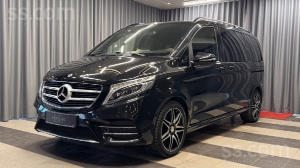 Melns Mercedes-Benz V 250 2017 Rīga, ar dzinēja tilpumu 2.20 L un nobraukumu 134 tūkst. km par 29990 €, foto 1 vietnē AUTOMOTO.COM.LV