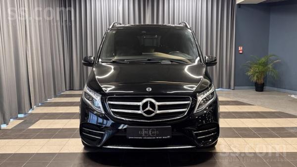 Melns Mercedes-Benz V 250 2017 Rīga, ar dzinēja tilpumu 2.20 L un nobraukumu 134 tūkst. km par 29990 €, foto 2 vietnē AUTOMOTO.COM.LV