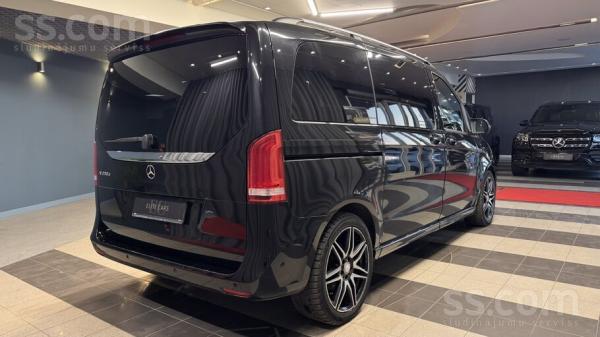 Melns Mercedes-Benz V 250 2017 Rīga, ar dzinēja tilpumu 2.20 L un nobraukumu 134 tūkst. km par 29990 €, foto 5 vietnē AUTOMOTO.COM.LV