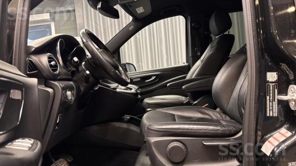 Melns Mercedes-Benz V 250 2017 Rīga, ar dzinēja tilpumu 2.20 L un nobraukumu 134 tūkst. km par 29990 €, foto 7 vietnē AUTOMOTO.COM.LV