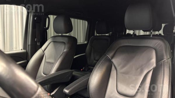 Melns Mercedes-Benz V 250 2017 Rīga, ar dzinēja tilpumu 2.20 L un nobraukumu 134 tūkst. km par 29990 €, foto 9 vietnē AUTOMOTO.COM.LV