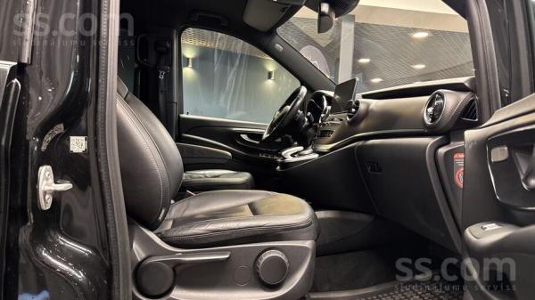 Melns Mercedes-Benz V 250 2017 Rīga, ar dzinēja tilpumu 2.20 L un nobraukumu 134 tūkst. km par 29990 €, foto 10 vietnē AUTOMOTO.COM.LV