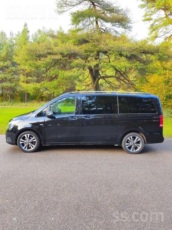 Melns Mercedes-Benz V 250 2017 Jūrmala, ar dzinēja tilpumu 2.20 L un nobraukumu 229 tūkst. km par 25250 €, foto 2 vietnē AUTOMOTO.COM.LV