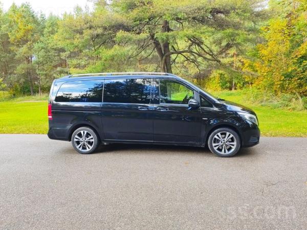 Melns Mercedes-Benz V 250 2017 Jūrmala, ar dzinēja tilpumu 2.20 L un nobraukumu 229 tūkst. km par 25250 €, foto 4 vietnē AUTOMOTO.COM.LV