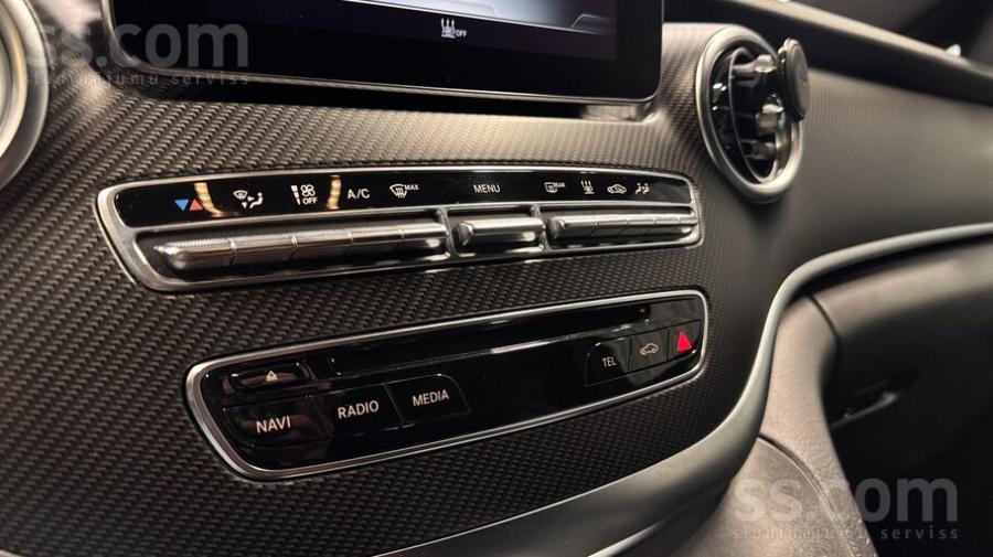 Melns Mercedes-Benz V 250 2017 Rīga, ar dzinēja tilpumu 2.10 L un nobraukumu 134 tūkst. km par 27190 €, foto 17 vietnē AUTOMOTO.COM.LV