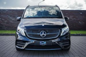 Black Mercedes-Benz V 250 2017 in Marijampole, with an engine capacity of 2.14 L and mileage of 308 thousand km for 29450 €, photo 4 on AUTOMOTO.COM.LV