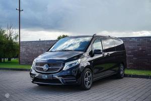 Black Mercedes-Benz V 250 2017 in Marijampole, with an engine capacity of 2.14 L and mileage of 308 thousand km for 29450 €, photo 6 on AUTOMOTO.COM.LV