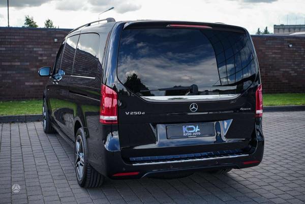 Melns Mercedes-Benz V 250 2017 Marijampole, ar dzinēja tilpumu 2.14 L un nobraukumu 308 tūkst. km par 29450 €, foto 10 vietnē AUTOMOTO.COM.LV
