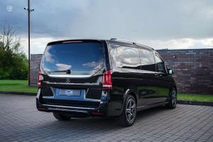 Black Mercedes-Benz V 250 2017 in Marijampole, with an engine capacity of 2.14 L and mileage of 308 thousand km for 29450 €, photo 14 on AUTOMOTO.COM.LV