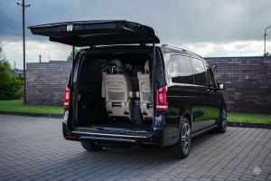 Black Mercedes-Benz V 250 2017 in Marijampole, with an engine capacity of 2.14 L and mileage of 308 thousand km for 29450 €, photo 15 on AUTOMOTO.COM.LV