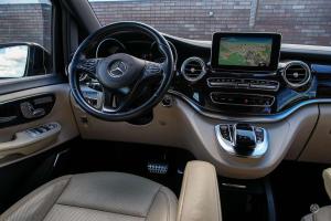 Black Mercedes-Benz V 250 2017 in Marijampole, with an engine capacity of 2.14 L and mileage of 308 thousand km for 29450 €, photo 19 on AUTOMOTO.COM.LV