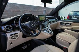 Black Mercedes-Benz V 250 2017 in Marijampole, with an engine capacity of 2.14 L and mileage of 308 thousand km for 29450 €, photo 27 on AUTOMOTO.COM.LV