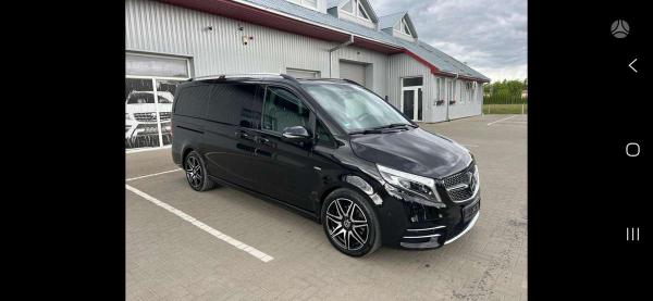 Melns Mercedes-Benz V 250 2017 Marijampole, ar dzinēja tilpumu 2.20 L un nobraukumu 157 tūkst. km par 38000 €, foto 2 vietnē AUTOMOTO.COM.LV