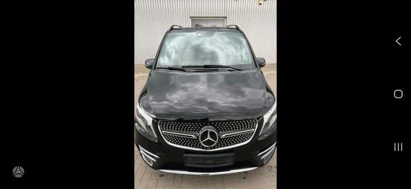 Melns Mercedes-Benz V 250 2017 Marijampole, ar dzinēja tilpumu 2.20 L un nobraukumu 157 tūkst. km par 38000 €, foto 5 vietnē AUTOMOTO.COM.LV