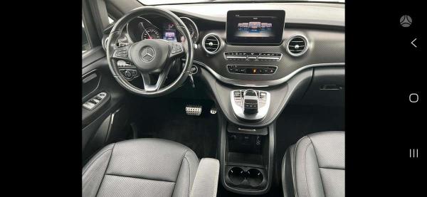 Melns Mercedes-Benz V 250 2017 Marijampole, ar dzinēja tilpumu 2.20 L un nobraukumu 157 tūkst. km par 38000 €, foto 9 vietnē AUTOMOTO.COM.LV