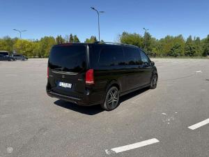 Black Mercedes-Benz V 250 2018 in Panevezys, with an engine capacity of 2.14 L and mileage of 205 thousand km for 31500 €, photo 5 on AUTOMOTO.COM.LV