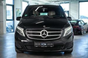 Black Mercedes-Benz V 250 2018 in Marijampole, with an engine capacity of 2.10 L and mileage of 245 thousand km for 30450 €, photo 4 on AUTOMOTO.COM.LV
