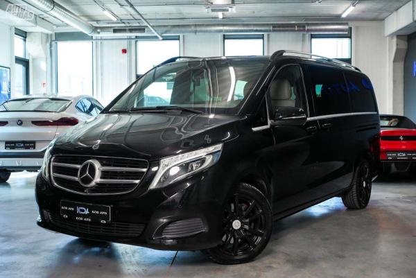 Melns Mercedes-Benz V 250 2018 Marijampole, ar dzinēja tilpumu 2.10 L un nobraukumu 245 tūkst. km par 30450 €, foto 5 vietnē AUTOMOTO.COM.LV