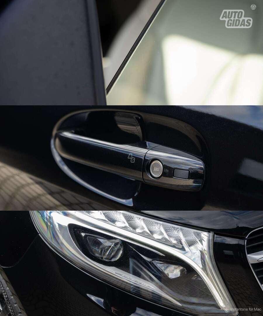 Black Mercedes-Benz V 250 2018 in Marijampole, with an engine capacity of 2.10 L and mileage of 245 thousand km for 30450 €, photo 8 on AUTOMOTO.COM.LV