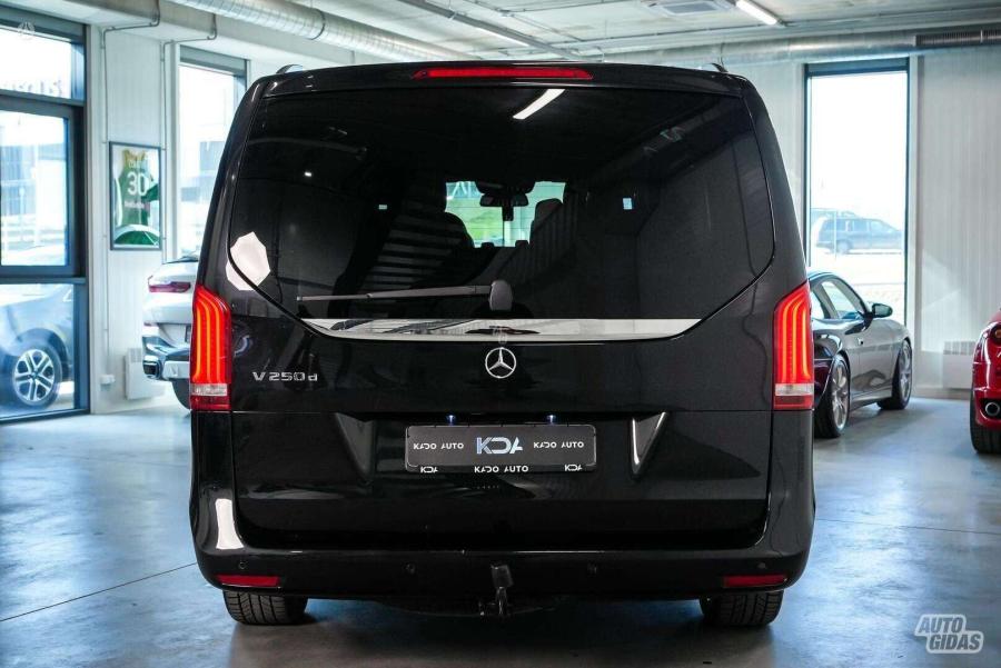 Black Mercedes-Benz V 250 2018 in Marijampole, with an engine capacity of 2.10 L and mileage of 245 thousand km for 30450 €, photo 13 on AUTOMOTO.COM.LV