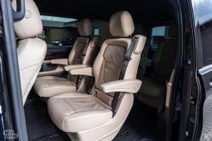 Black Mercedes-Benz V 250 2018 in Marijampole, with an engine capacity of 2.10 L and mileage of 245 thousand km for 30450 €, photo 31 on AUTOMOTO.COM.LV