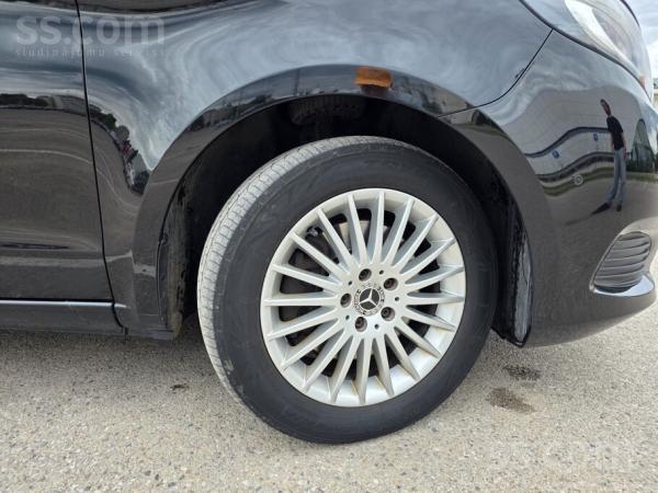 Черный Мерседес В 250 2018 в Даугавпилс, объемом двигателя 2.20 л и пробегом 236 тыс. км за 28000 €, фото 7 на AUTOMOTO.COM.LV