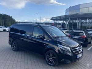 Melns Mercedes-Benz V 250 2018 Viļņa, ar dzinēja tilpumu 2.14 L un nobraukumu 225 tūkst. km par 28800 €, foto  vietnē AUTOMOTO.COM.LV