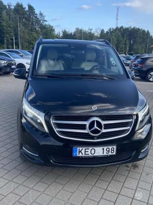 Melns Mercedes-Benz V 250 2018 Viļņa, ar dzinēja tilpumu 2.14 L un nobraukumu 225 tūkst. km par 28800 €, foto 3 vietnē AUTOMOTO.COM.LV