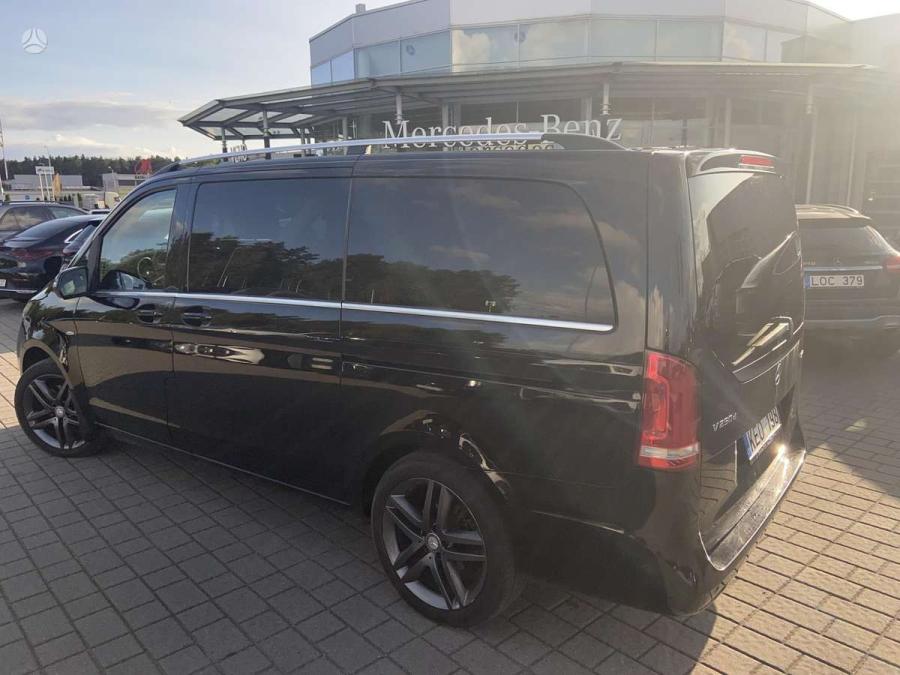 Melns Mercedes-Benz V 250 2018 Viļņa, ar dzinēja tilpumu 2.14 L un nobraukumu 225 tūkst. km par 28800 €, foto 14 vietnē AUTOMOTO.COM.LV