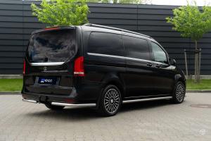 Black Mercedes-Benz V 250 2018 in Vilnius, with an engine capacity of 2.14 L and mileage of 198 thousand km for 27990 €, photo 3 on AUTOMOTO.COM.LV