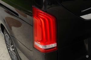 Black Mercedes-Benz V 250 2018 in Vilnius, with an engine capacity of 2.14 L and mileage of 198 thousand km for 27990 €, photo 11 on AUTOMOTO.COM.LV
