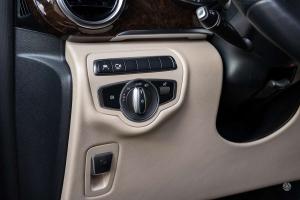 Black Mercedes-Benz V 250 2018 in Marijampole, with an engine capacity of 2.14 L and mileage of 245 thousand km for 29950 €, photo 28 on AUTOMOTO.COM.LV