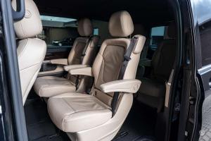 Black Mercedes-Benz V 250 2018 in Marijampole, with an engine capacity of 2.14 L and mileage of 245 thousand km for 29950 €, photo 31 on AUTOMOTO.COM.LV