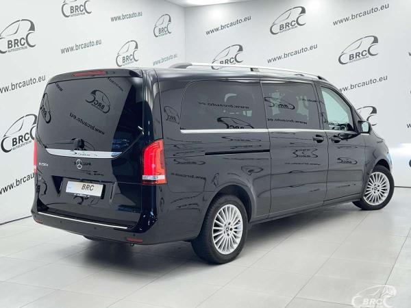 Black Mercedes-Benz V 250 2019 in Vilnius, with an engine capacity of 2.14 L and mileage of 320 thousand km for 29900 €, photo 3 on AUTOMOTO.COM.LV